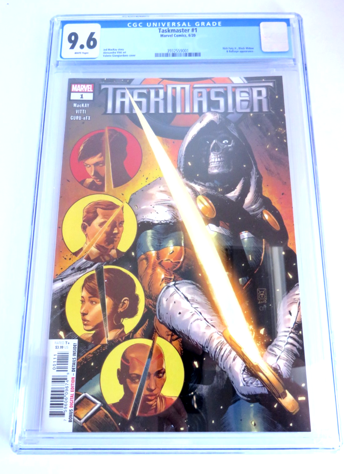 Taskmaster #1 (Marvel, 2020) Nick Fury Jr, Black Widow & Bullseye ...