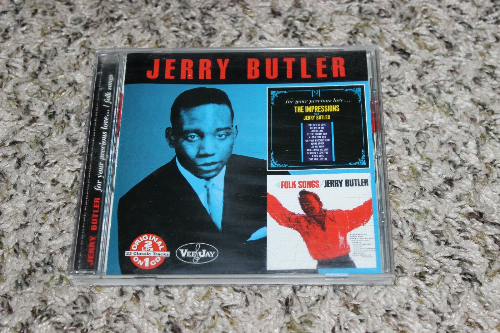 Jerry Butler CD For Your Precious Love.../ Folk Songs 90431723821| eBay