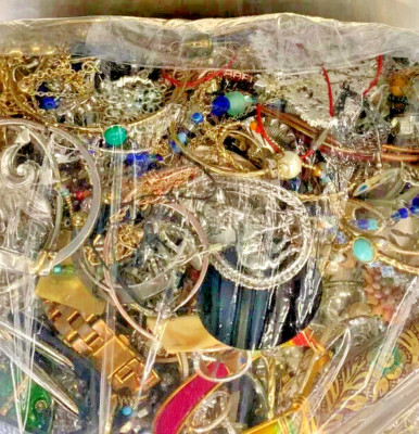 1 Pound Jewelry- Vintage to Modern- Wearable, Craft, Resell--CV4 | eBay