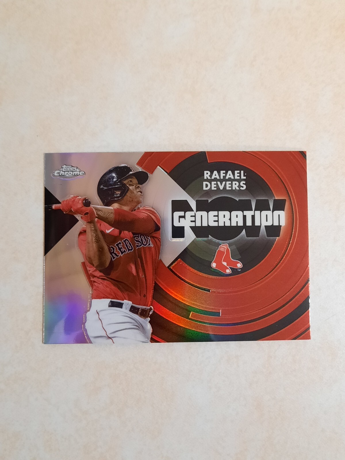 Rafael Devers: Boston Red Sox 2022 Topps Chrome Generation GNC-17 MLB ...