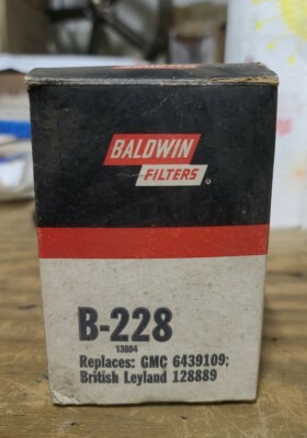 Baldwin B228 Engine Oil Filter EB-1177 | eBay