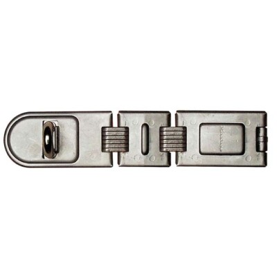 Master Lock Double Hinge Hasp Staple Steel 200mm | eBay