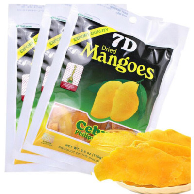 5 Packs 7D Dried Mango Philippines Products Casual Snacks Mango Dried ...