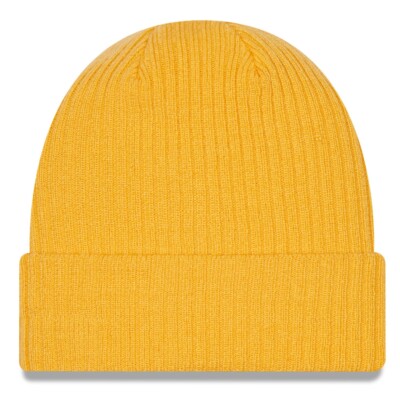 New Era Colour Cuff Beanie Yellow : one size | eBay