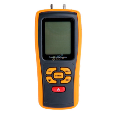 Handheld Digital Air Pressure Gauge Meter Manometer +/- 10kPa Measuring ...