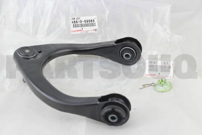 4861059065 Genuine Toyota ARM ASSY, FRONT SUSPENSION UPPER, RH 48610 ...