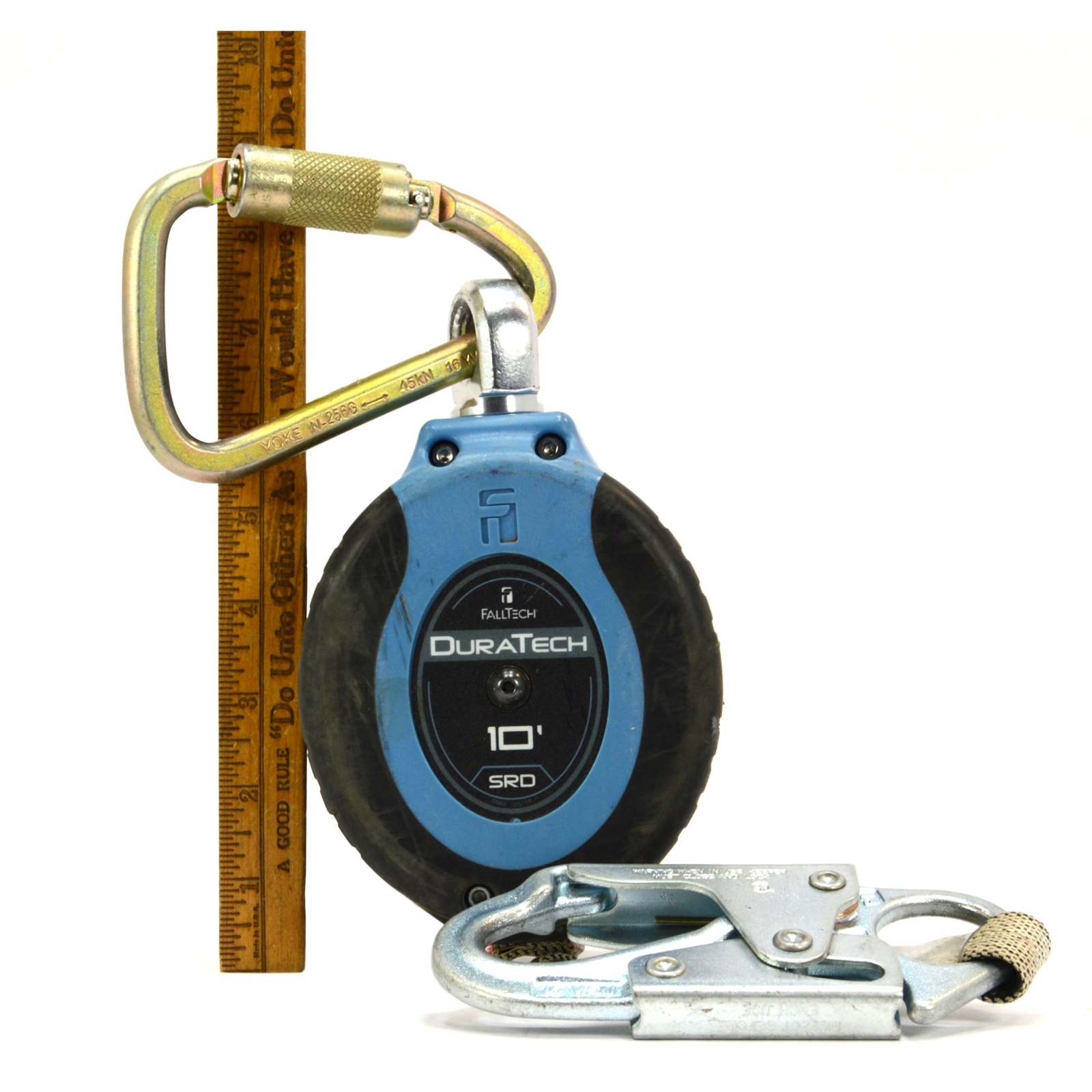 Briefly Used FALLTECH DURATECH 10 Foot SELF-RETRACTING FALL LIMITER w ...