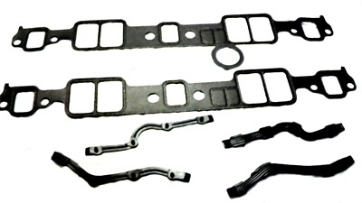 Intake gasket set for SBC Chevrolet 327 350 400 V8 1960-94 # MS90314-2 ...