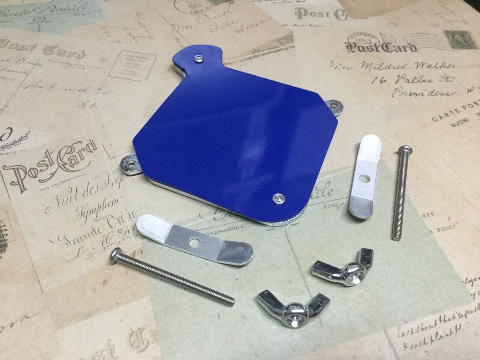 RAC-CAR-BADGE-BAR-BADGE-CHROME-PLATE-BLUE-BACKING OUTER HOLES AA | eBay UK