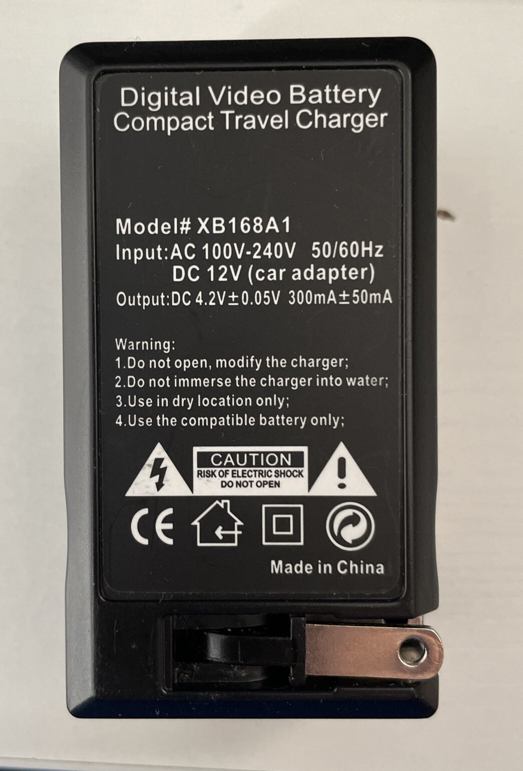 Digital Video Battery Compact Travel Charger XB168A1 | eBay