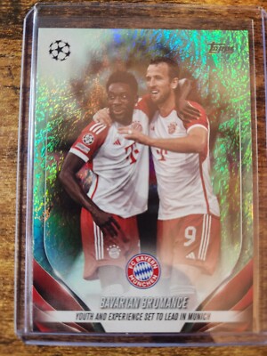 2023-24 Topps UEFA Jade Edition Bavarian Bromance #81 Bayern Munich | eBay
