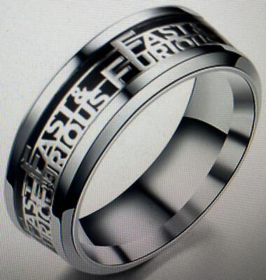 FAST & FURIOUS S/STEEL RING No.3 ~ (GREAT_CHRISTMAS_GIFT) | eBay Australia