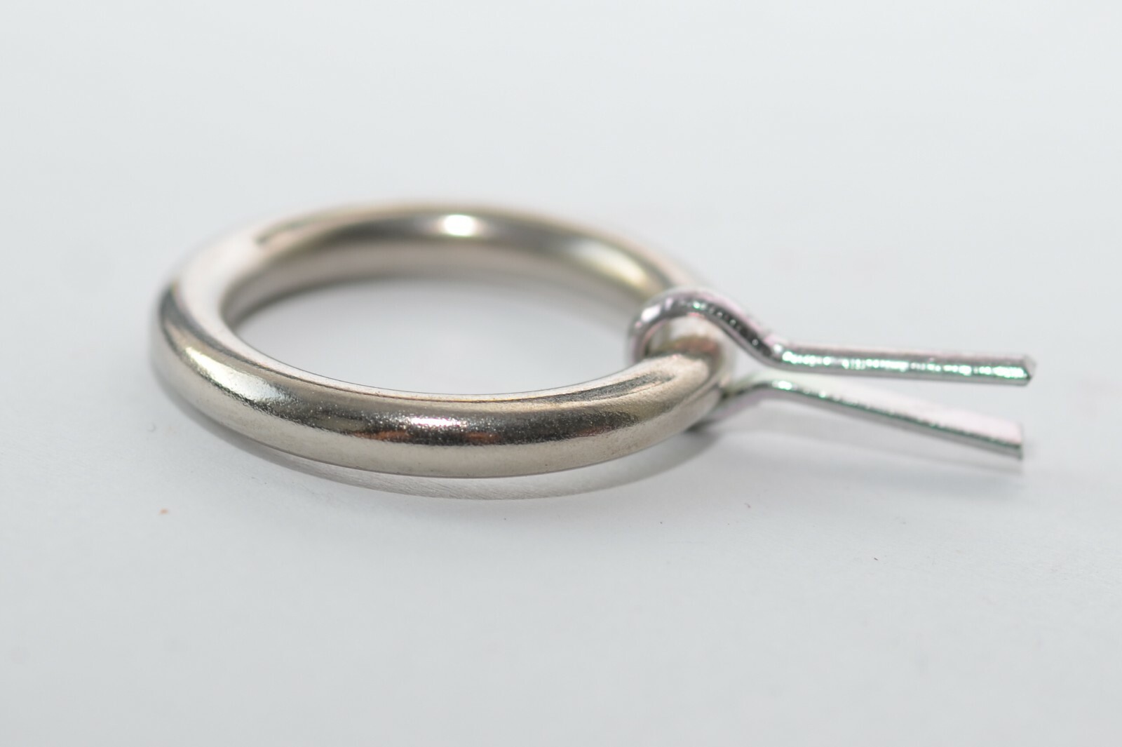 5x O-Ring mit Splint / Fensterring, Ø20.5 mm, Silber, Eisen, Runddraht ...