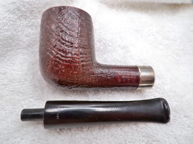 BARLING CROSS BLASTED 6175 BILLIARD STYLE PIPE | eBay