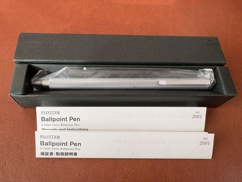 Plotter Ballpoint Pen 2001 Silver | eBay