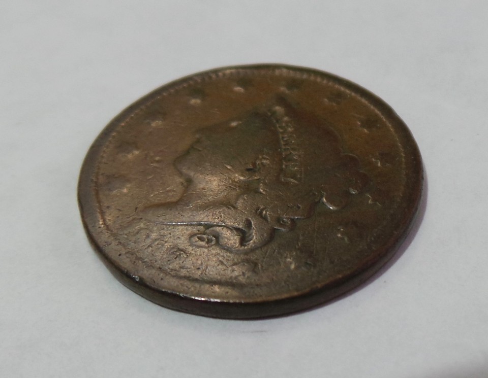 1837 Coronet Head Large One Cent Penny Coin 1C | eBay