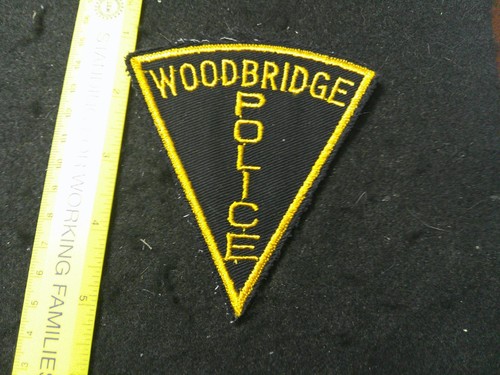 New Jersey Woodbridge Township Police patch vintage defunct 1960 ...