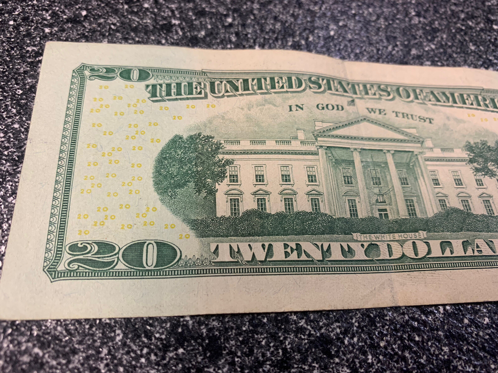 $20 Twenty Dollar Bill Star Note Series 2017 Circulated Fancy Serial ...