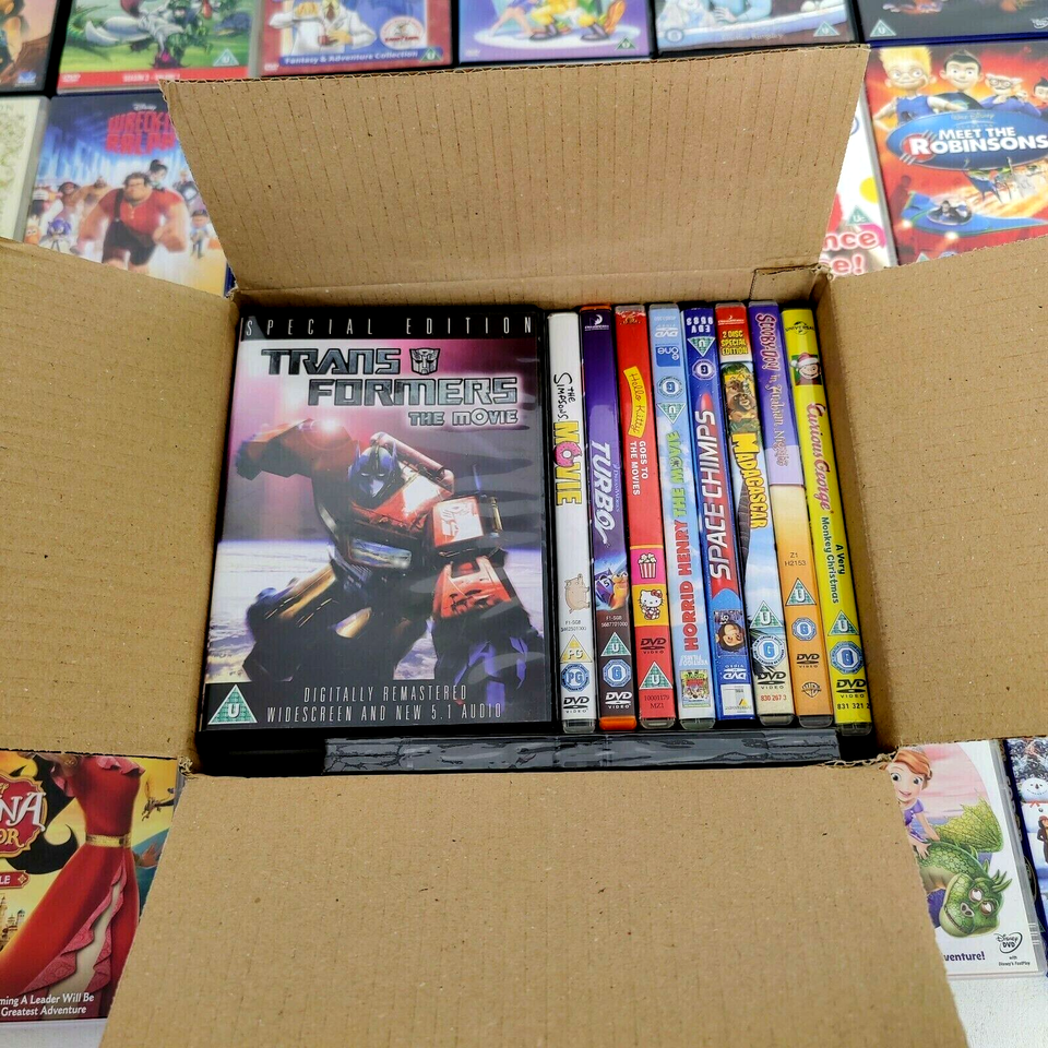 20 Children's DVD Bundle Family Kids Job Lot Disney DreamWorks pixar ...