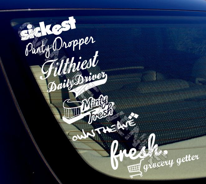 Rc Drift Stickers Jdm 100 Random Car Sticker Decal Pack Car Window ...