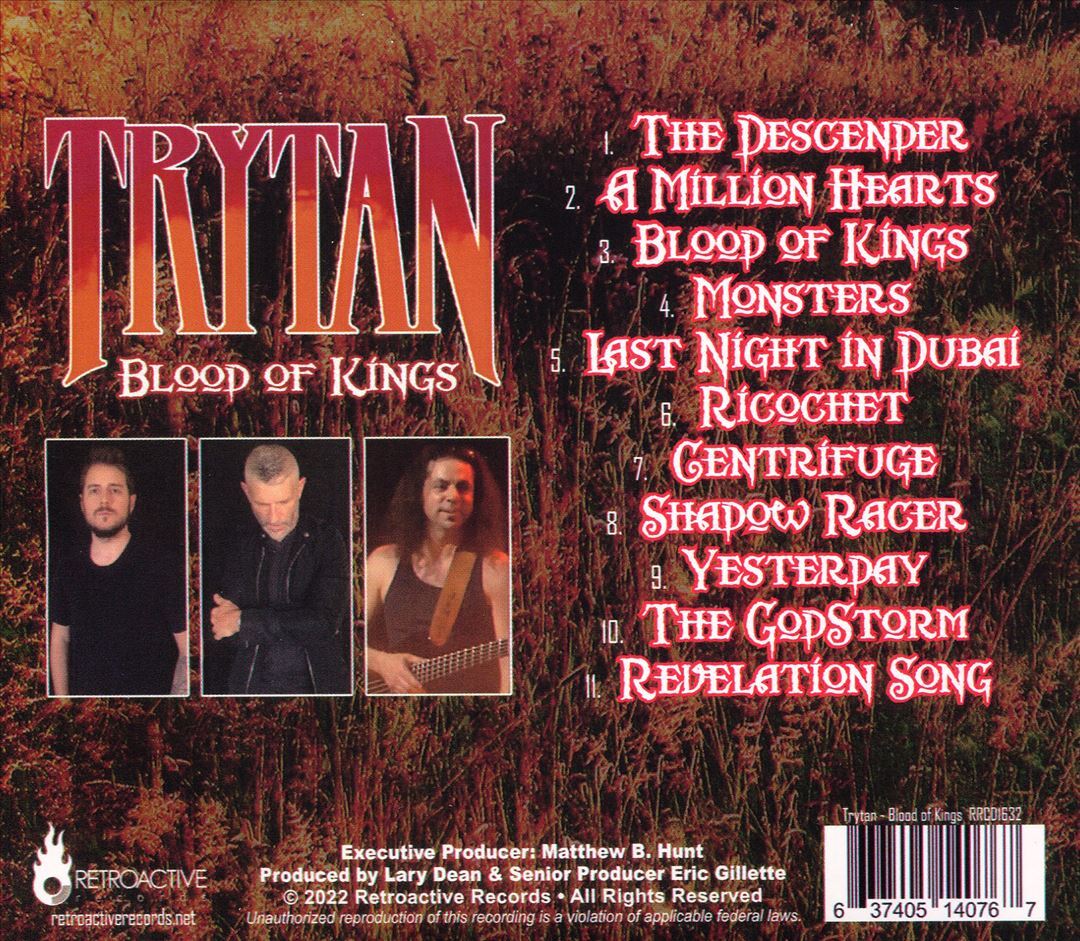 TRYTAN - BLOOD OF KINGS NEW CD 637405140767| eBay