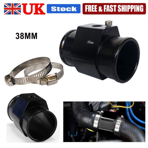 38mm Car Water Temp Temperature Joint Pipe Sensor Gauge Radiator Hose ...