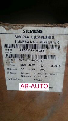 6RA2425-6DS22-0 SIEMENS DC Governor New | eBay