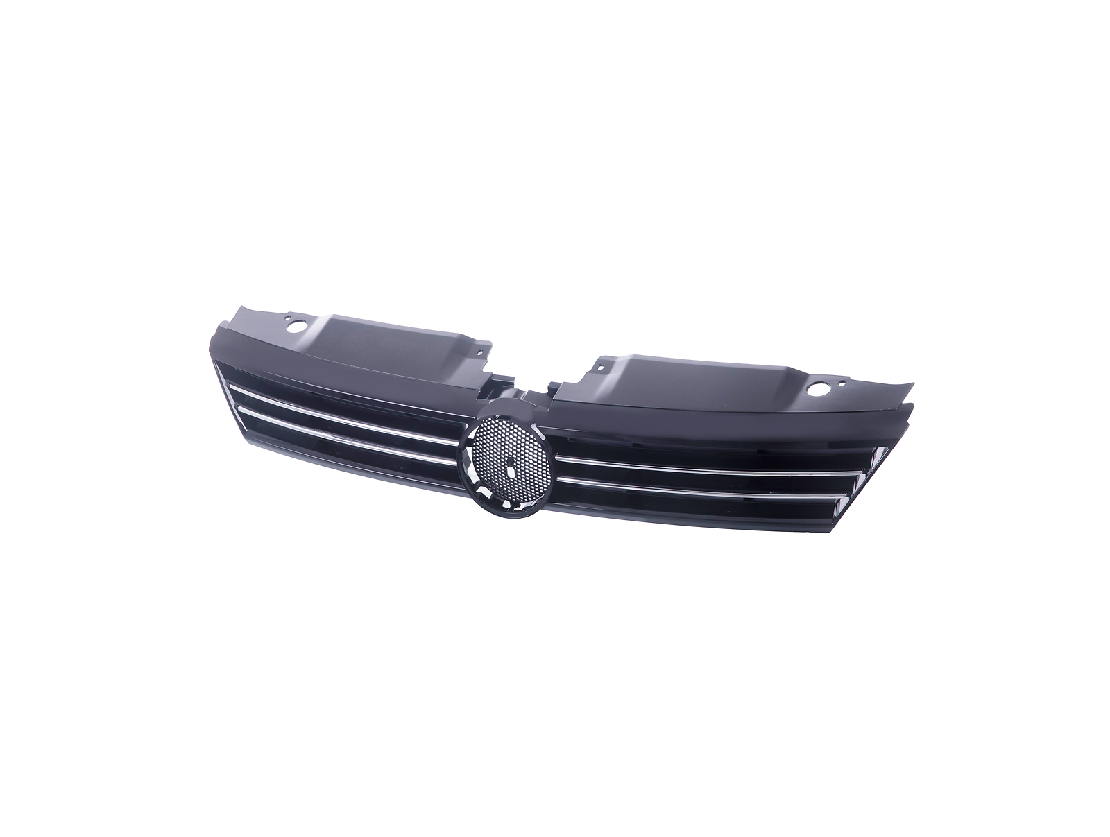 Grille with Black Shell Chrome Molding for 2011-2014 Volkswagen Jetta ...