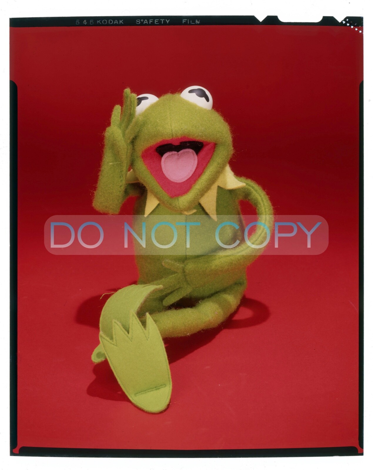 Kermit The Frog Rolling Up Window