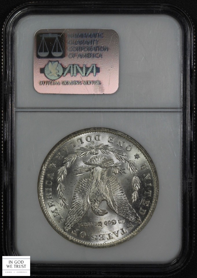1883 O Binion Collection Hoard Morgan Silver Dollar $1 NGC MS 63 CAC ...