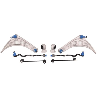 8PCS Front Lower Control Arms With Ball Joint Kit For BMW E46 323i 325i ...