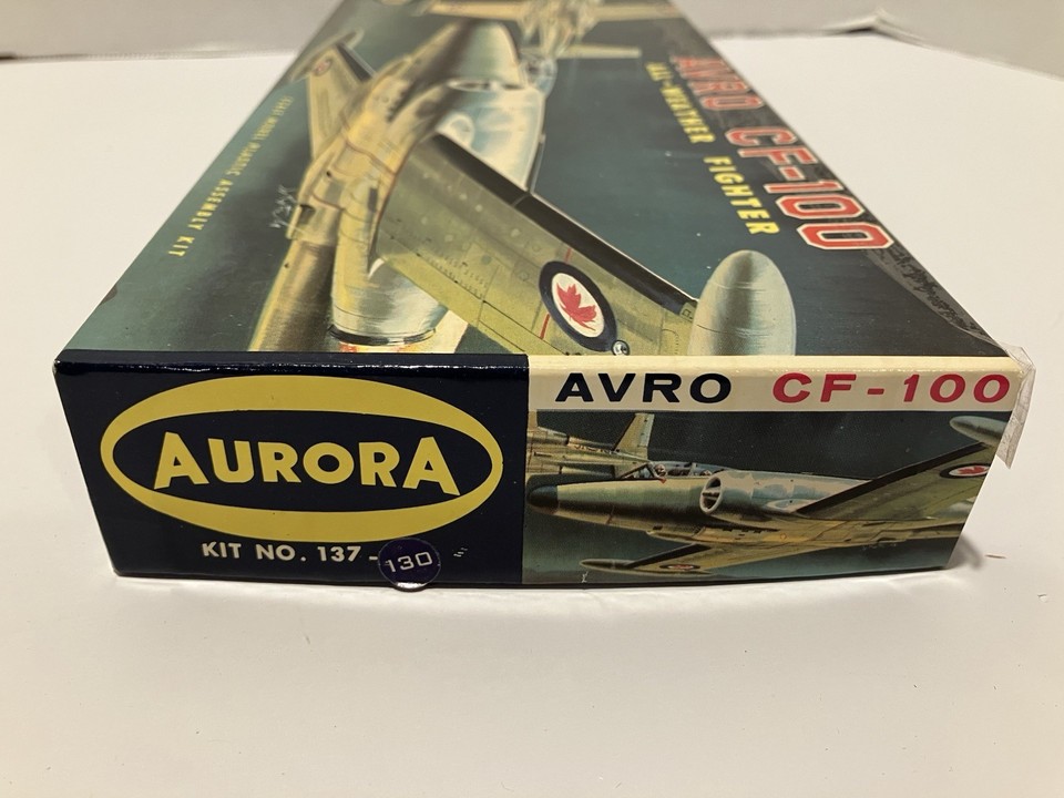 AURORA AVRO CF-100 #137 - YEAR 1960 New In Box | eBay