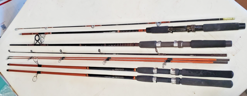 2 DAIWA DW-662MSForce Spinning Rods & Browning Silaflex #32915 -+1 (4 ...