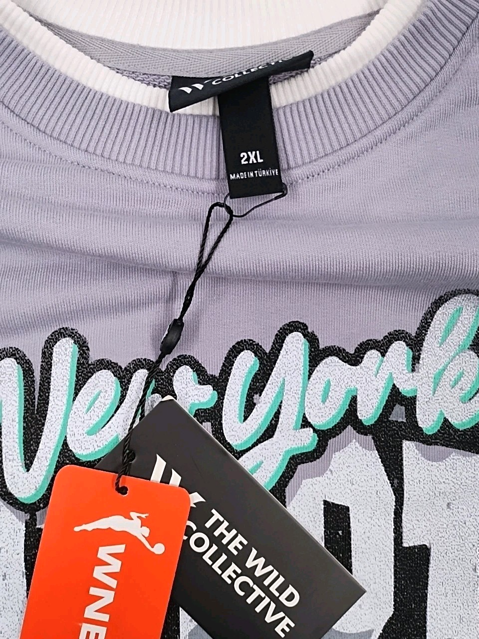 New York Liberty The Wild Collective Fleece Pullover WOMENS SIZE 2XL ...