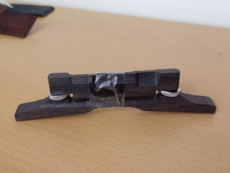 Various Acoustic Guitar Bridge parts etc- job lot bridges different ...