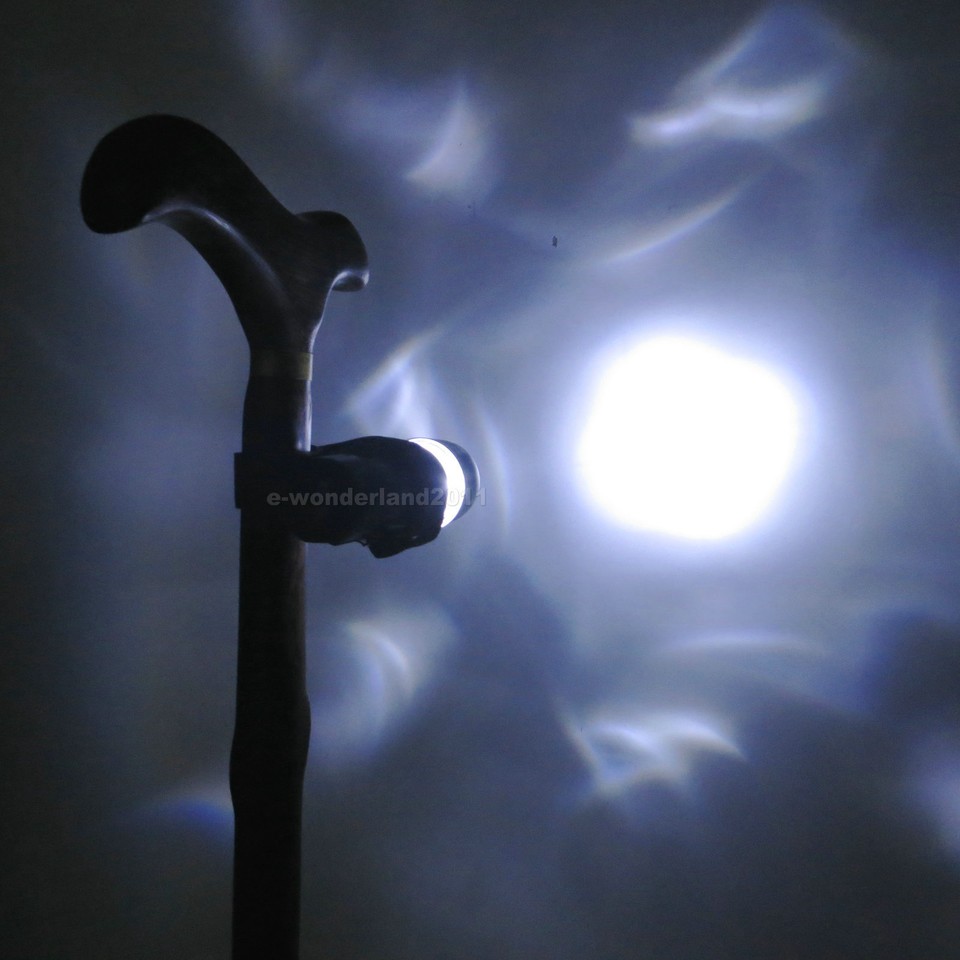 Universal 5LED Torch Light for Walking Stick Cane Mobility | eBay UK