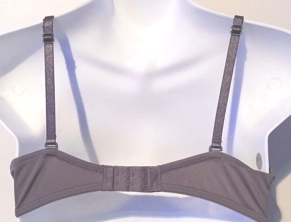 Maidenform Women’s Bra Size 36B Grey Lined Underwire Adjustable Straps ...