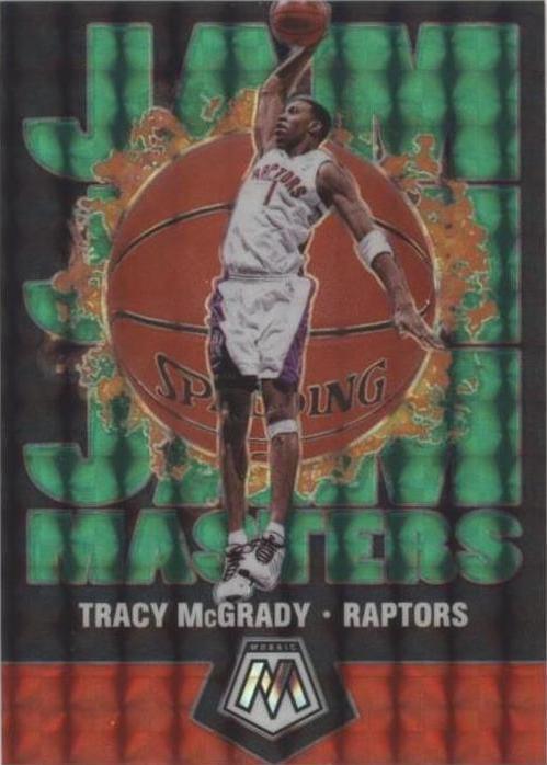 2019-20 Panini Mosaic - Jam Masters Tracy McGrady #11 Green Mosaic ...