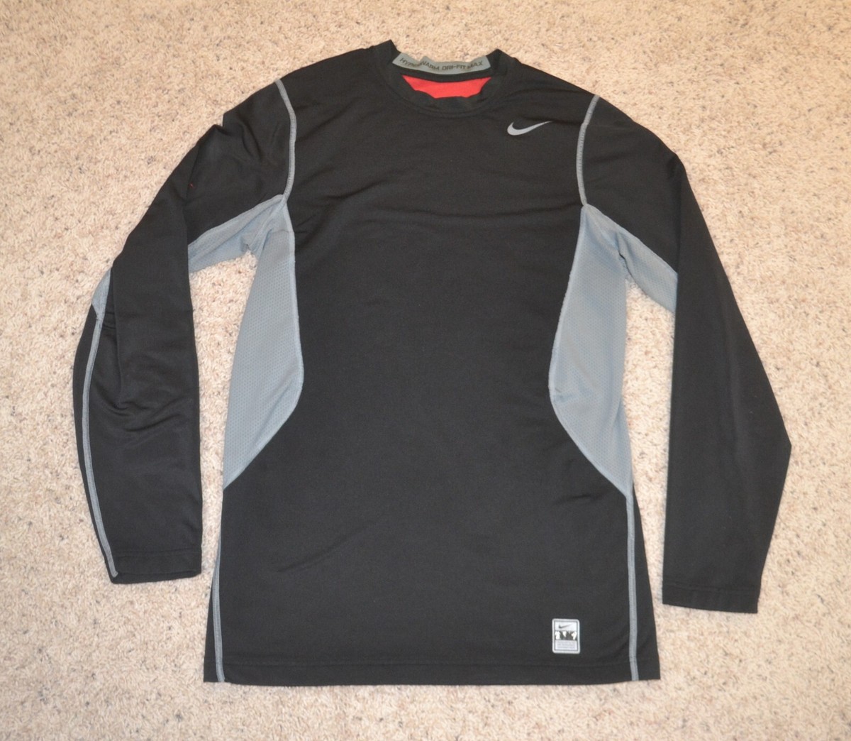 Nike Pro Combat Shirt Clearance Men's Dri FIT Long Sleeve Shirts. Nike