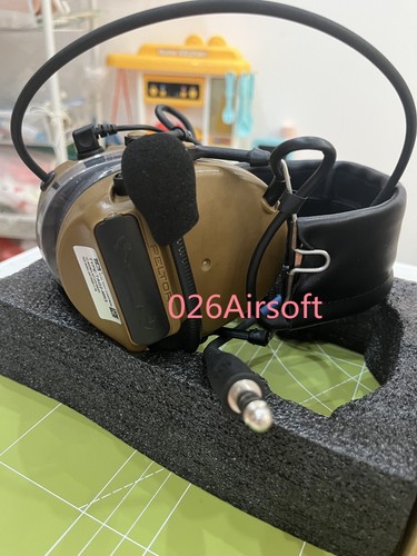 Peltor Comtac III Headset TCA Agc Auto Gain Tech. Reproduction C3 ...