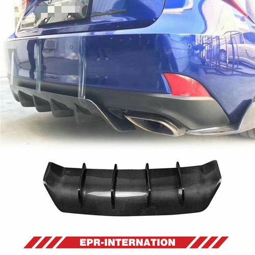 Carbon Rear diffuser Bumper lip Body kit For Lexus IS300 17-18 XE30 AM ...