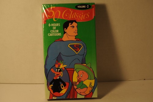 DEC 50 Classics, 6 hours of Color Cartoons, vol. 2, sealed Children ...