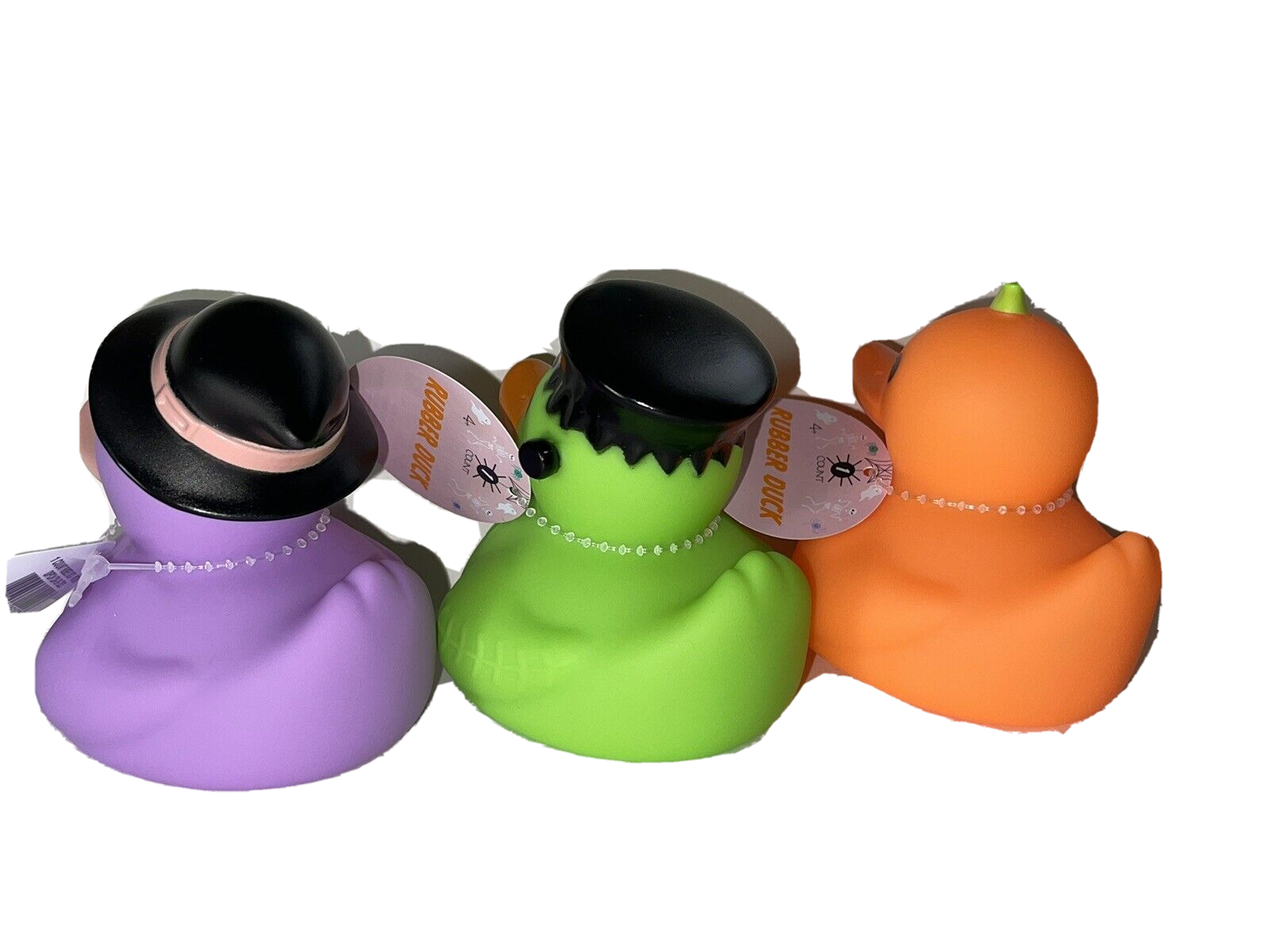 Ducks Rubber Set of 3 Target Halloween Bullseye Frankenstein Pumpkin ...