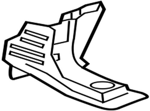 5220K649 Mitsubishi Panel, headlamp support, lwr 5220K649, New Genuine ...