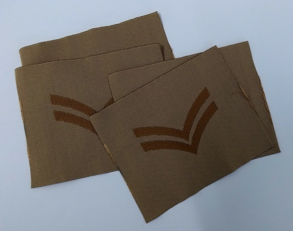 Opération Telic Chevrons Correctifs Caporal 2 Barre Véritable ...