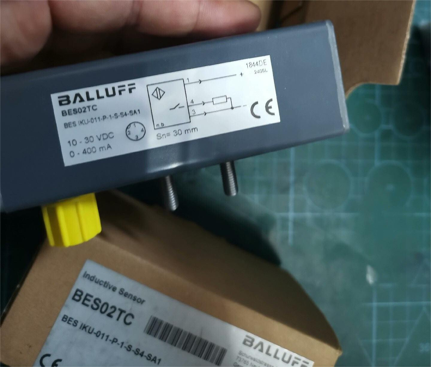 BALLUFF BES02TC BES IKU-011-P-1-S-S4-SA1 INDUCTIVE SENSOR NEW IN BOX ...