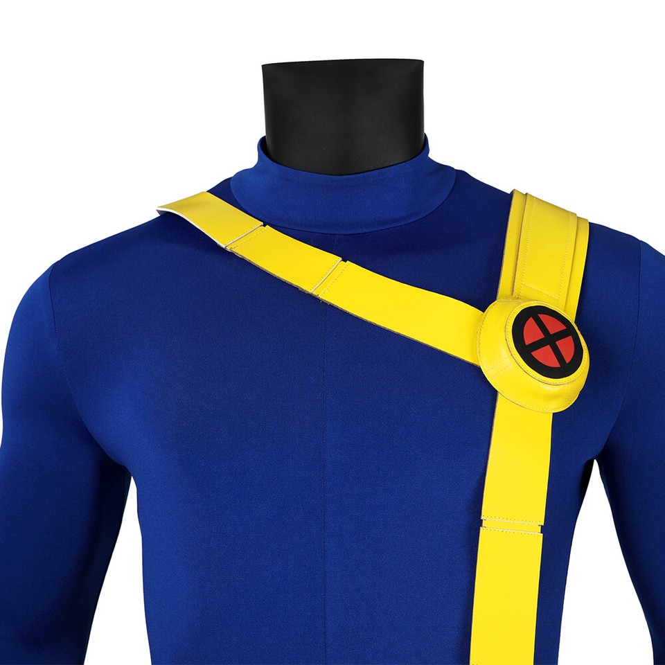 X-men 97 Cyclops Cosplay Costume Accessories Adult Jumpsuit With Belts ...