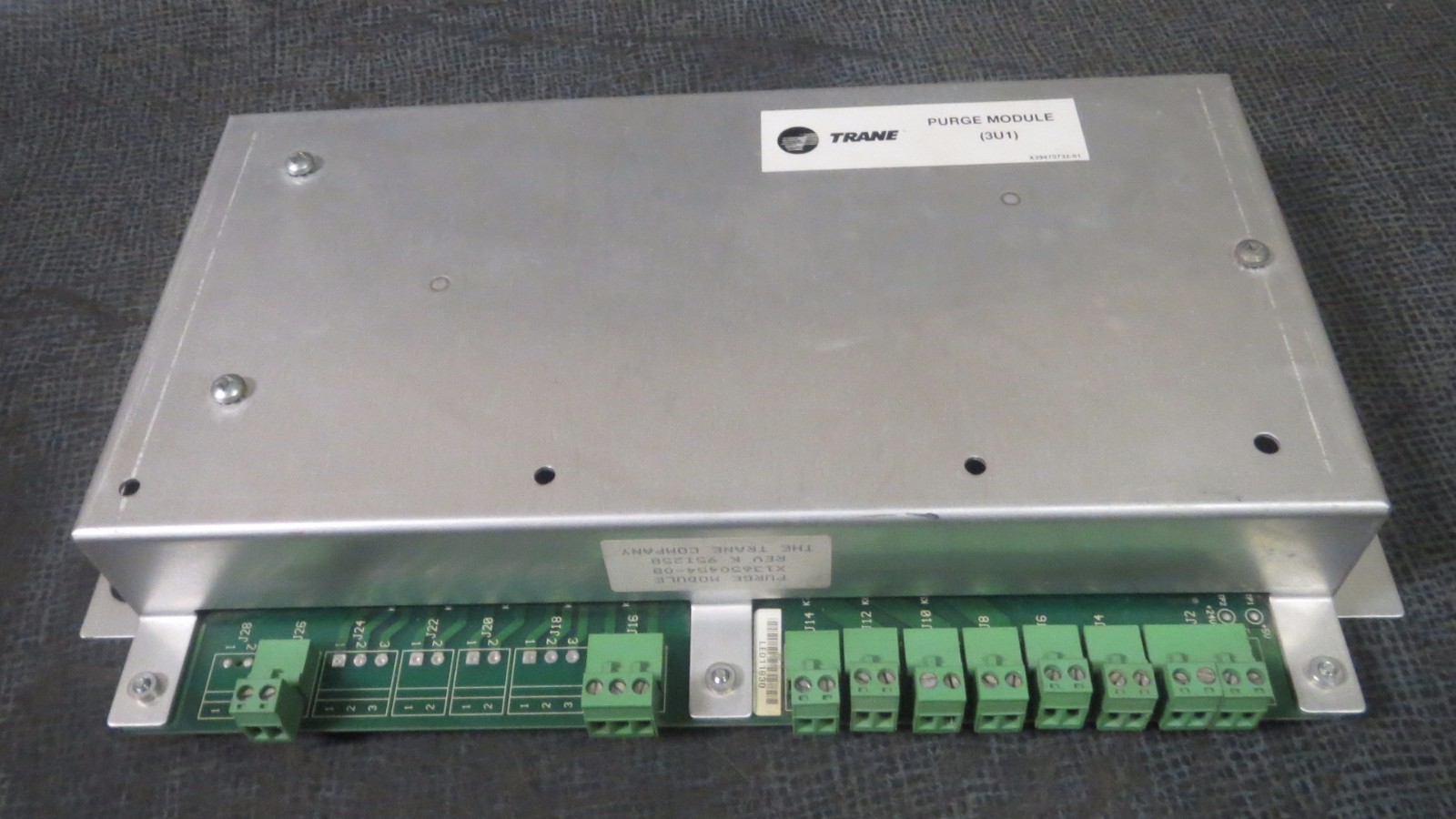 TRANE PURGE 3UI MODULE MODEL/REVISION: X13650454-08 REV K **WARRANTY ...