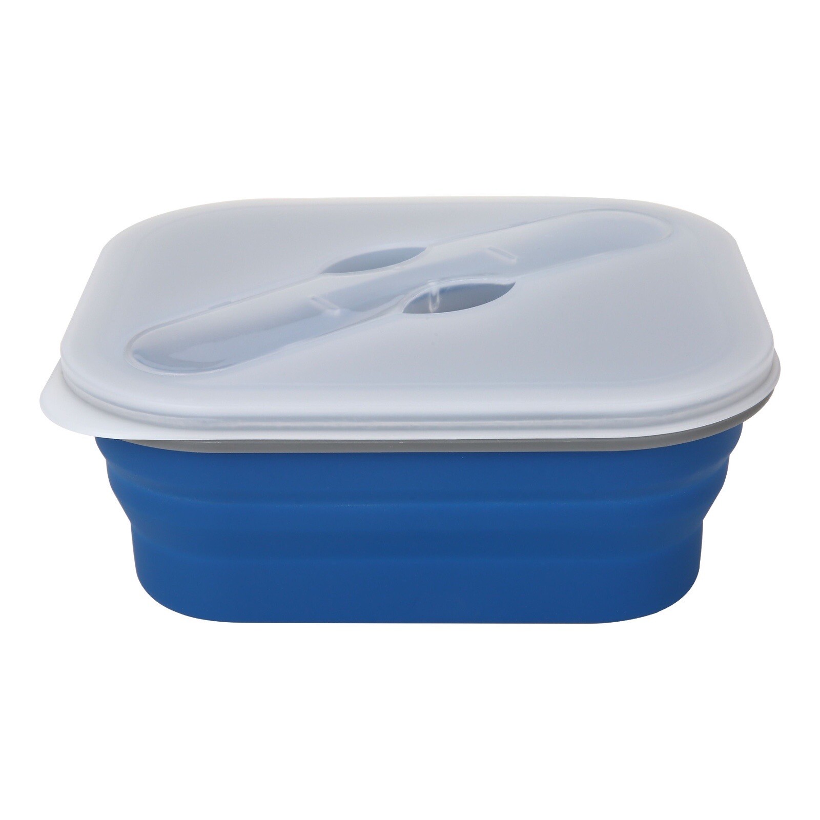 Ozark Trail 3pc Meal Prep Containers Silicone Collapsible & Spork ...