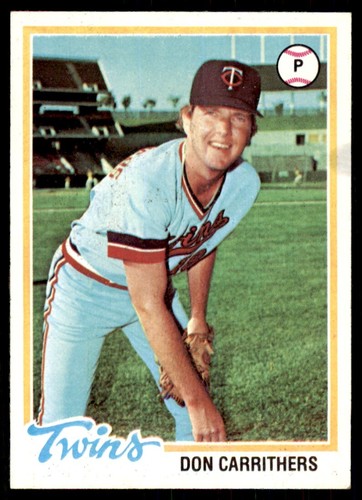 1978 Topps Don Carrithers (103) Baseball Cards #113 | eBay